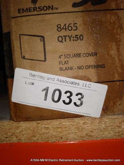 EMERSON FACE PLATES - Bentley & Associates, LLC