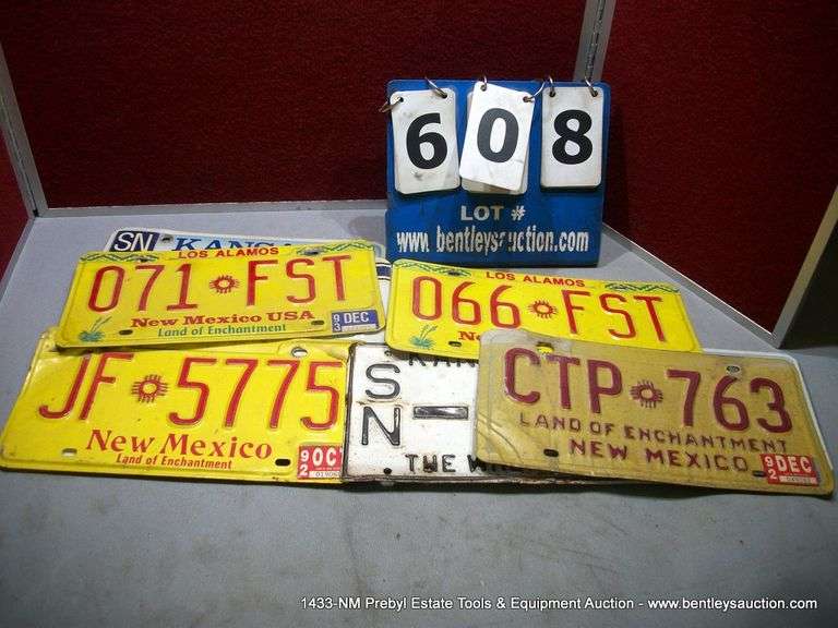 STACK: LICENSE PLATES (10X MONEY) - Bentley & Associates, LLC