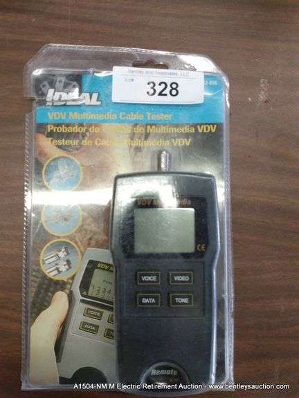 IDEAL VDV MULTIMEDIA CABLE TESTER - Bentley & Associates, LLC