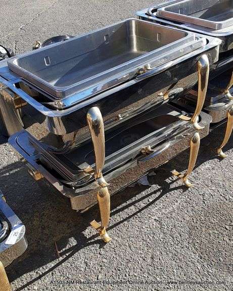 SPRING USA RECTANGULAR CHAFING DISHES (2X MONEY) - Bentley & Associates ...