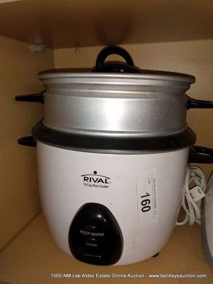 RIVAL 10-CUP RICE COOKER - Bentley & Associates, LLC