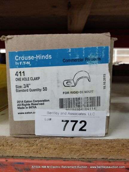 BOX: CONDUIT CLAMPS - Bentley & Associates, LLC