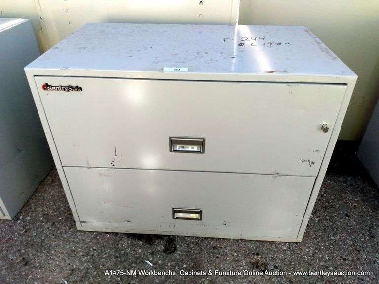 SENTRY SAFE METAL 2-DRAWER CABINET - Bentley & Associates, LLC