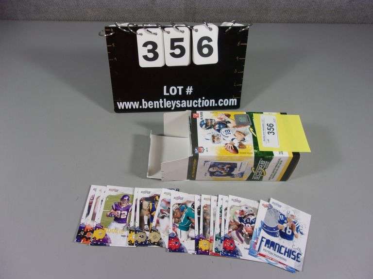BOX: SCORE 2010 BOX - NFL PLAYER CARDS - Bentley & Associates, LLC