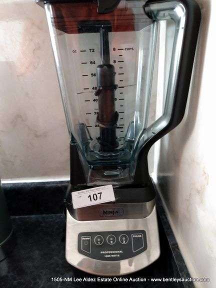 NINJA MODEL NJ600 BLENDER - Bentley & Associates, LLC