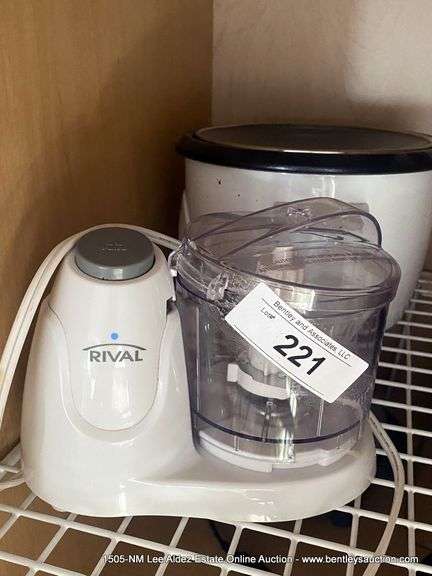 RIVAL FPRVMC3002 FOOD CHOPPER - Bentley & Associates, LLC