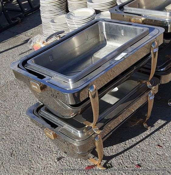 SPRING USA RECTANGULAR CHAFING DISHES (2X MONEY) - Bentley & Associates ...