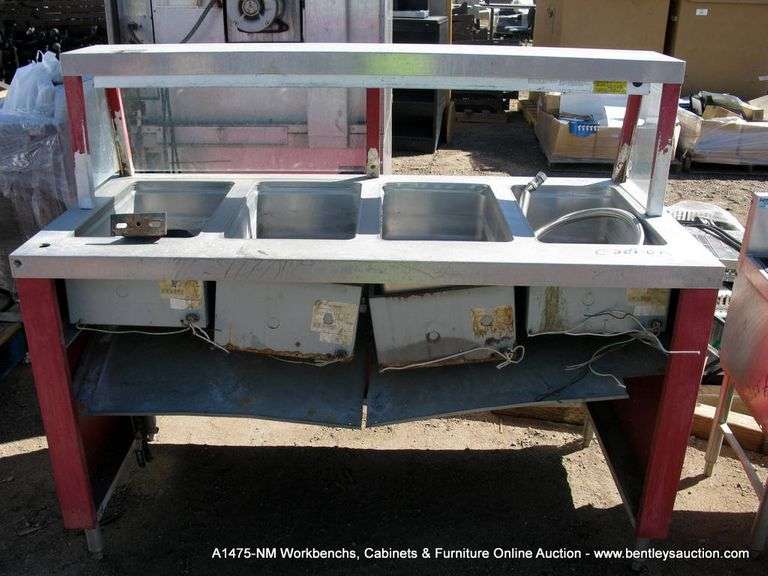 4-BAY STEAM TABLE - Bentley & Associates, LLC