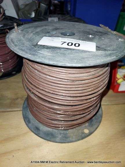 SPOOL: 14 GAUGE WIRE-BROWN - Bentley & Associates, LLC