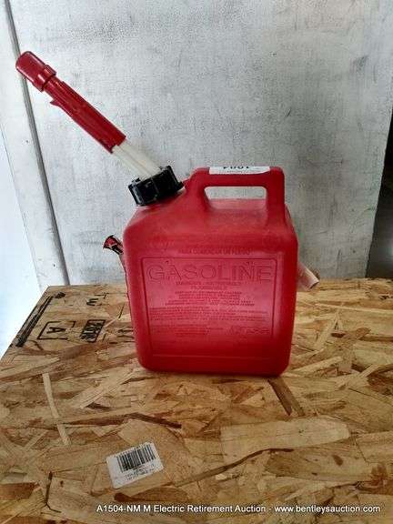 1 GAL. GAS CAN - Bentley & Associates, LLC