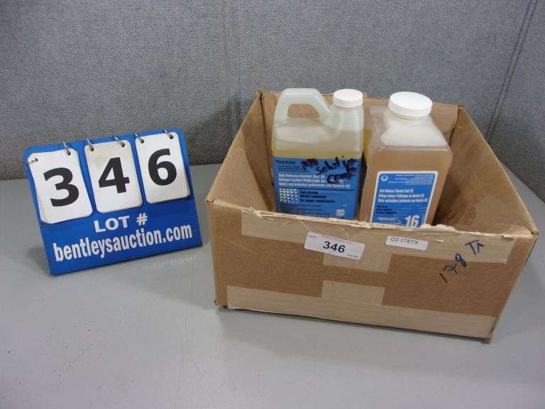 BOX JOHNSON WAX PROFESSIONAL SOIL RELEASE BONNET BUFF - 2 BOTTLES ...