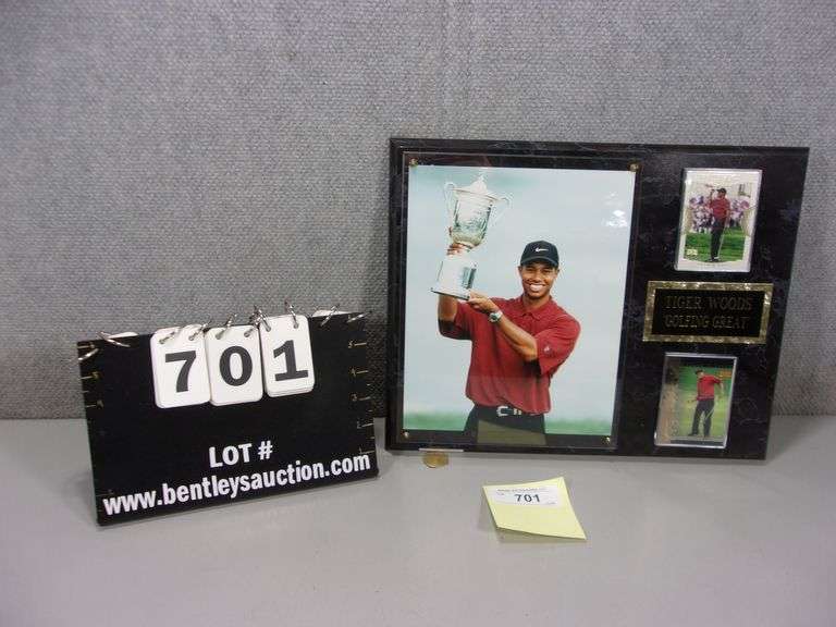 18" X 24" PLAQUE W/ PICTURE & 2 CARDS MOUNTED - Bentley & Associates, LLC