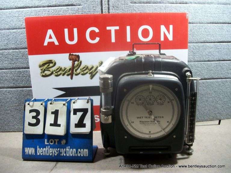 PETROLEUM SCIENTIFIC WET TEST METER - Bentley & Associates, LLC