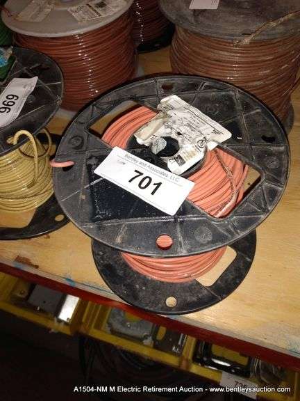 SPOOL: 14 GAUGE WIRE-ORANGE - Bentley & Associates, LLC