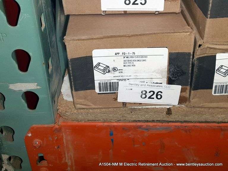 APPLETON ELECTRICAL BOX - Bentley & Associates, LLC