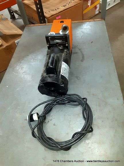 ALCATEL 2012A VACUUM PUMP - Bentley & Associates, LLC