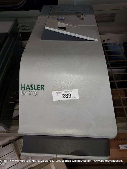 HASLER IM-6000 - NO POWER CORD - Bentley & Associates, LLC