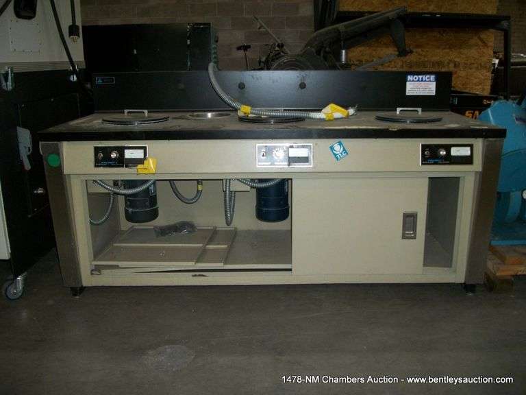 BUEHLER POLISHER POLIMET I TRIPLE POLISHER SINK - Bentley & Associates, LLC