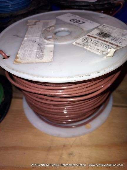 SPOOL: 14 GAUGE WIRE-BROWN - Bentley & Associates, LLC