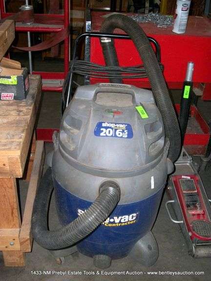 SHOP VAC 20-GALLON - Bentley & Associates, LLC