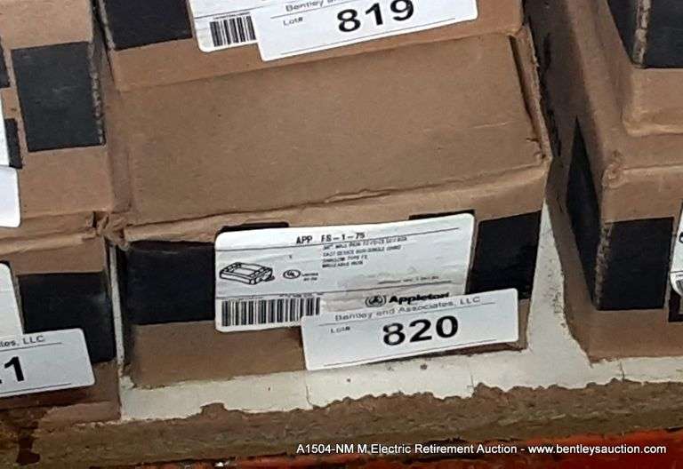 APPLETON ELECTRICAL BOX - Bentley & Associates, LLC