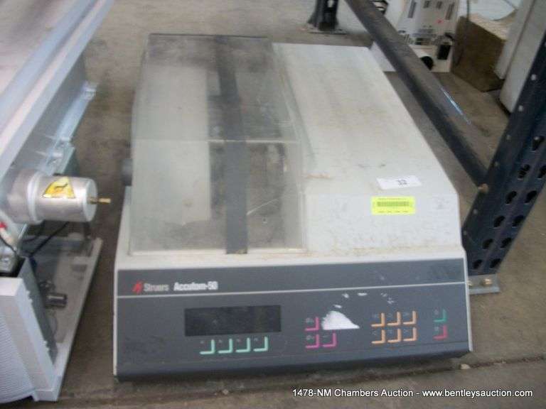 STRUERS ACCUTOM-50 CUTTING SYSTEM - Bentley & Associates, LLC