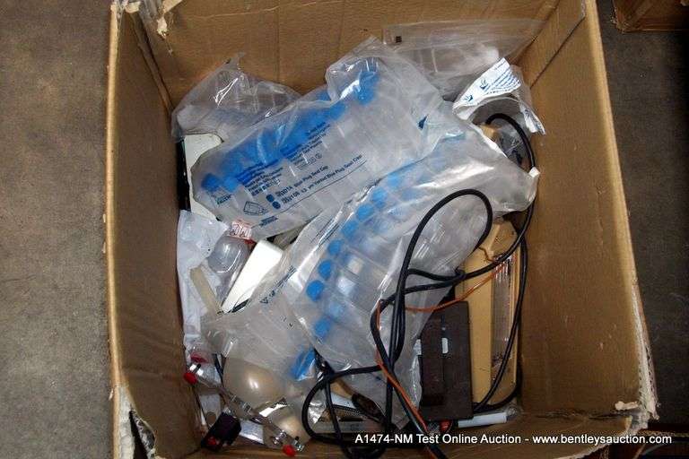 BOX: ASSORTED LAB HARDWARE - Bentley & Associates, LLC