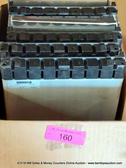 BOX: CRANE COIN RACKS - Bentley & Associates, LLC