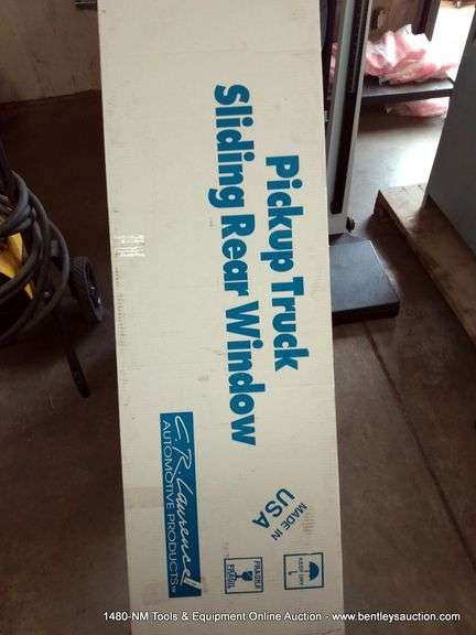 PICKUP TRUCK SLIDING BACK WINDOW - Bentley & Associates, LLC