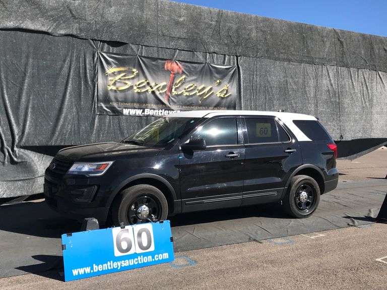 2017 FORD EXPLORER, 4WD (SUV)/(MPV) POLICE 139,000 MILES, - Bentley ...