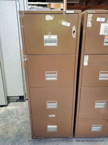 SCHWAB 4-DRAWER FIRE SAFE - Bentley & Associates, LLC