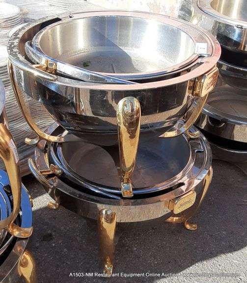 SPRING USA STAINLESS STEEL CHAFING DISHES (2X MONEY) - Bentley ...