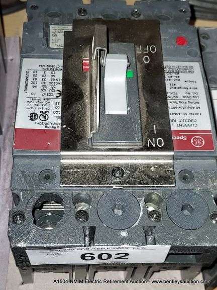 GE CURRENT LIMITING CIRCUIT BREAKER - Bentley & Associates, LLC