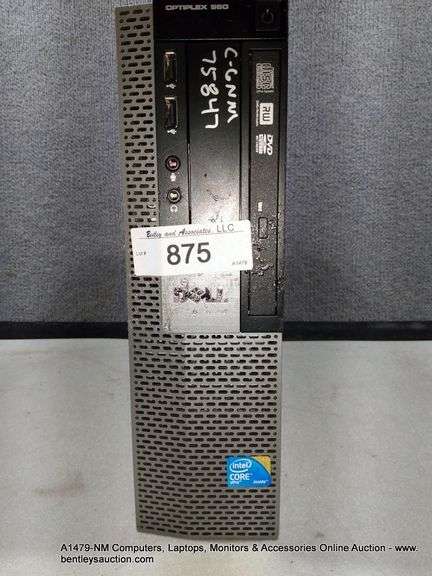 DELL OPTIPLEX 960 CORE 2 VPRO DUO DESKTOP - DENTS, NO POWER CORD ...