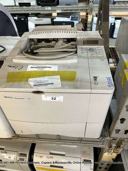 HP LASERJET 4000 PRINTER - NO POWER CORD - Bentley & Associates, LLC