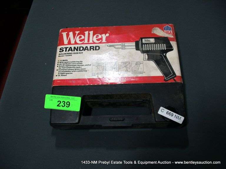 WELLER MODEL 7200 PK SOLDERING KIT - Bentley & Associates, LLC