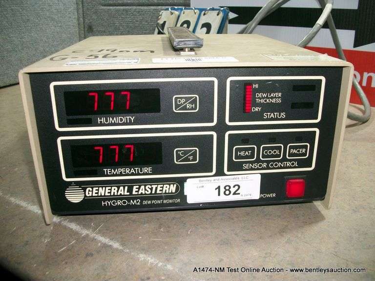 GENERAL EASTERN HYGRO-M2 DEW POINT MONITOR - Bentley & Associates, LLC