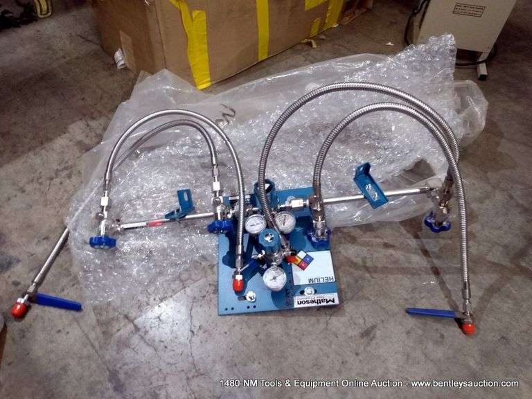 MATHESON-HELIUM GAS VALVE PANEL - Bentley & Associates, LLC