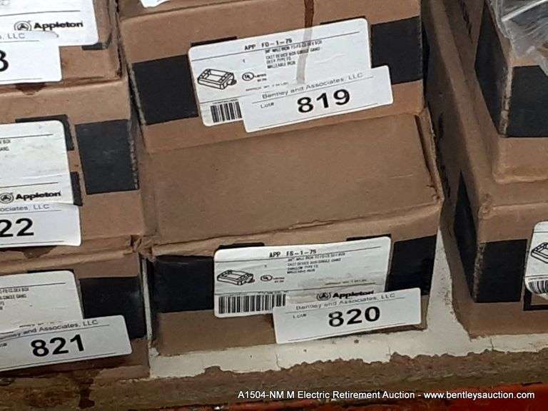 APPLETON ELECTRICAL BOX - Bentley & Associates, LLC