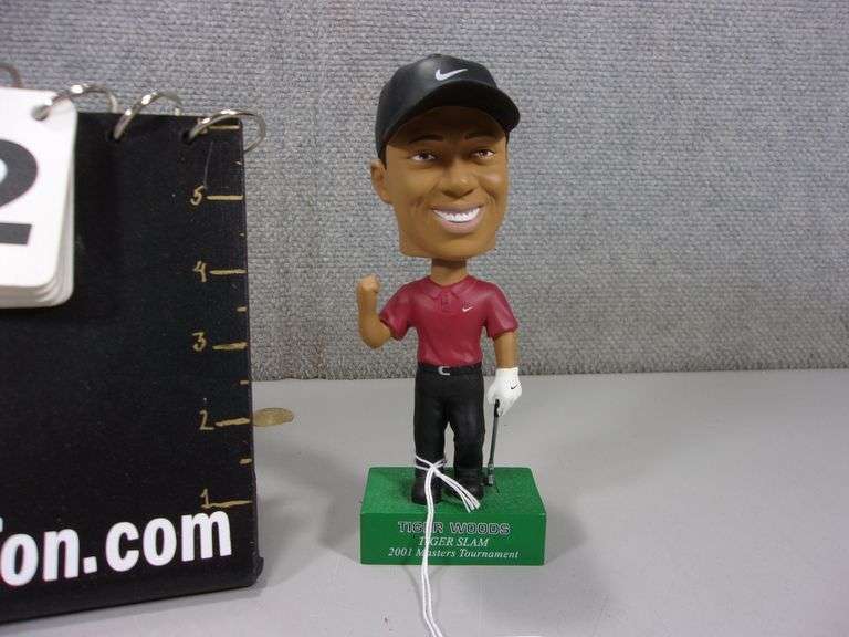 TIGER WOOD BOBBLEHEAD 2001 MASTERS - Bentley & Associates, LLC