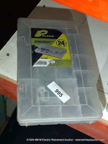 PLANO 3700 PLASTIC ORGANIZER BIN W/ HARDWARE - Bentley & Associates, LLC