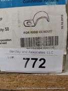 BOX: CONDUIT CLAMPS - Bentley & Associates, LLC