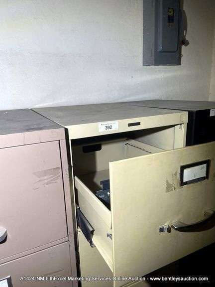 ANDERSON HICKEY METAL 4-DRAWER FILE CABINET - Bentley & Associates, LLC