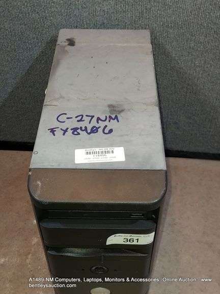 DELL OPTIPLEX 170L CELERON DESKTOP - NO POWER CORD - Bentley ...