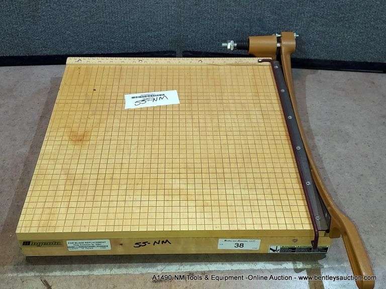 INGENTO CL520M 18" PAPER CUTTER - Bentley & Associates, LLC