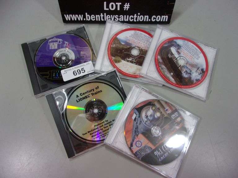 LOT: 5 ASSORTED DVD'S - HISTORY & LAYOUT MOVIES - Bentley & Associates, LLC