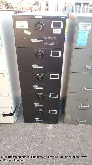 MOSLER 5 DRAWER SAFE - DENTS & SCRATCHES - Bentley & Associates, LLC