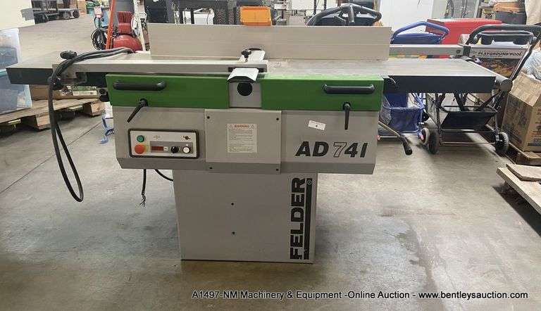 FELDER AD 741/02 PLANER - Bentley & Associates, LLC