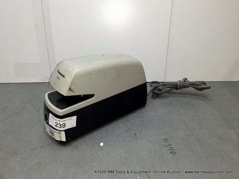 PANASONIC AS-400 ELECTRIC PENCIL SHARPENER - Bentley & Associates, LLC