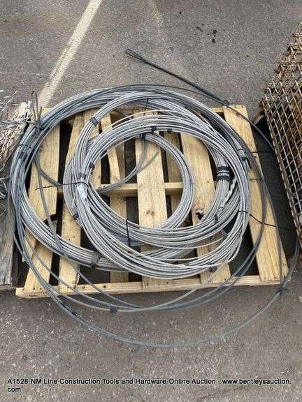 PALLET: ASSORTED HEAVY DUTY CABLES - Bentley & Associates, LLC